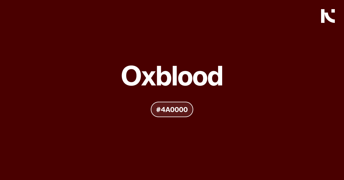 Oxblood | color meaning, hex code, palettes, images
