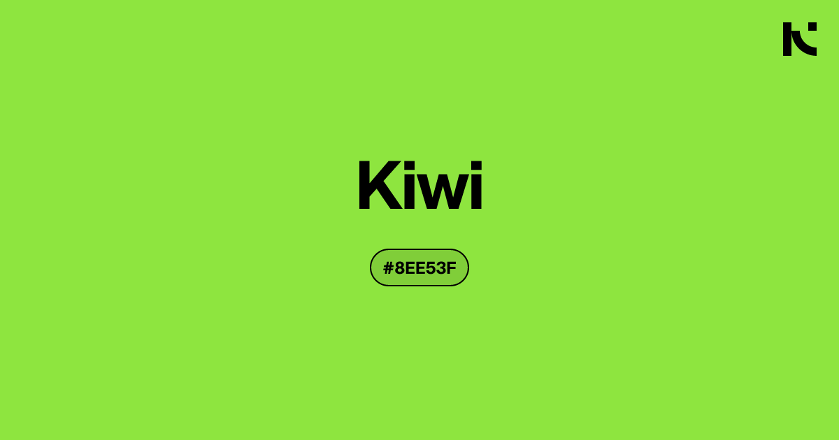 Kiwi | color meaning, hex code, palettes, images