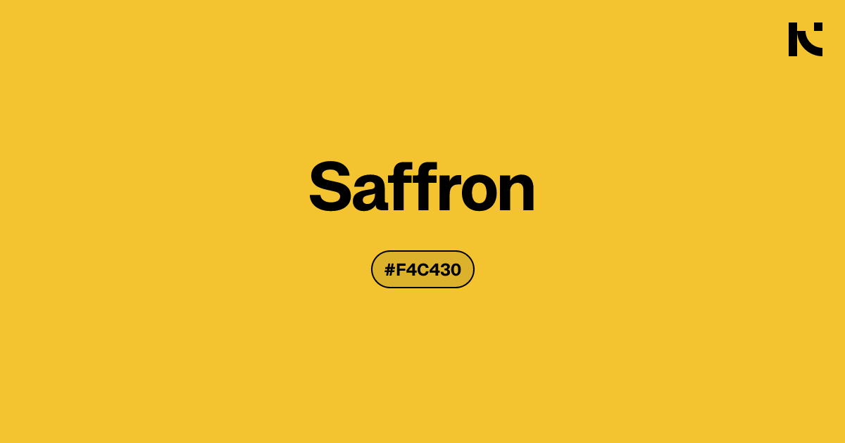 Saffron | color meaning, hex code, palettes, images