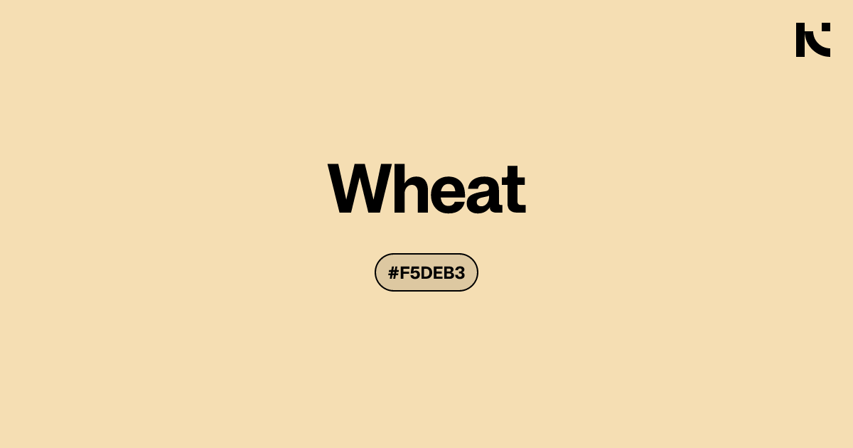 Wheat | color meaning, hex code, palettes, images
