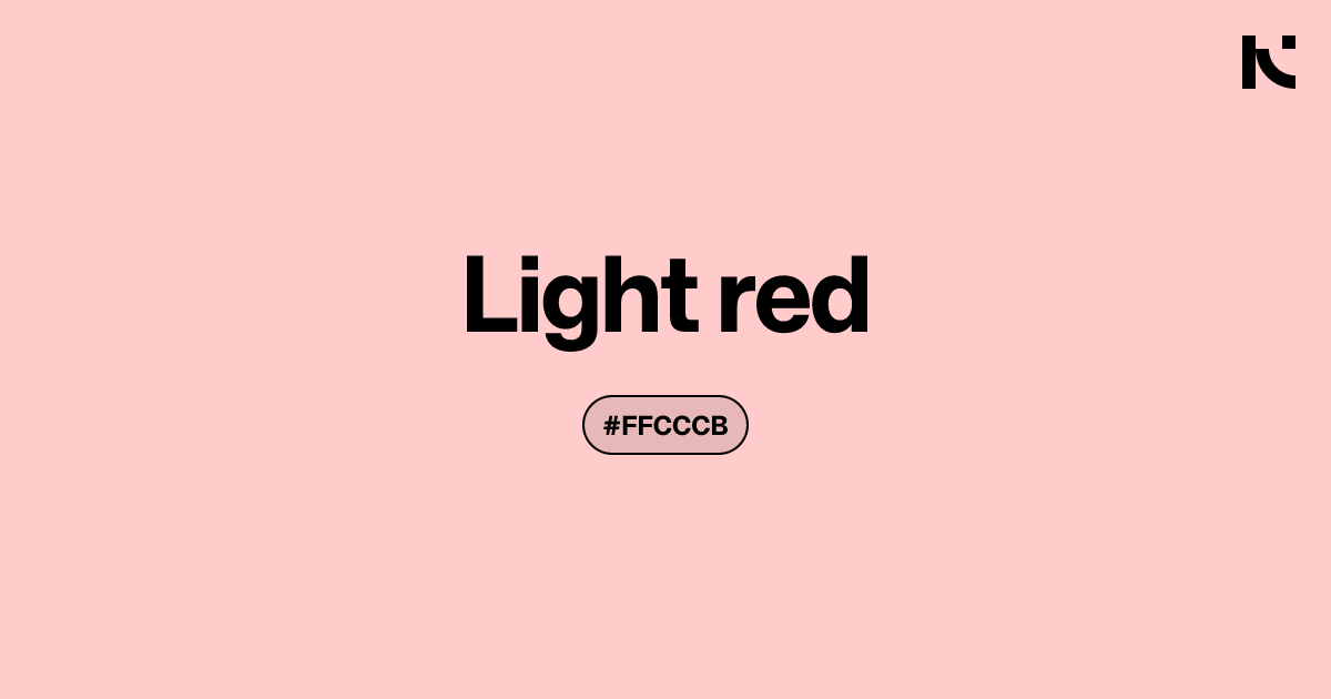 Light red | color meaning, hex code, palettes, images